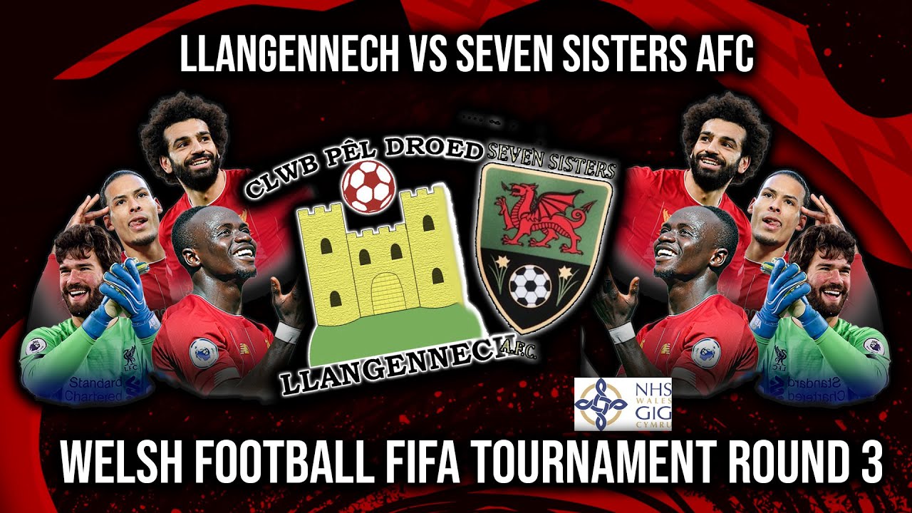 Llangennech vs Seven Sisters AFC | Welsh Football FIFA Tournament Round ...