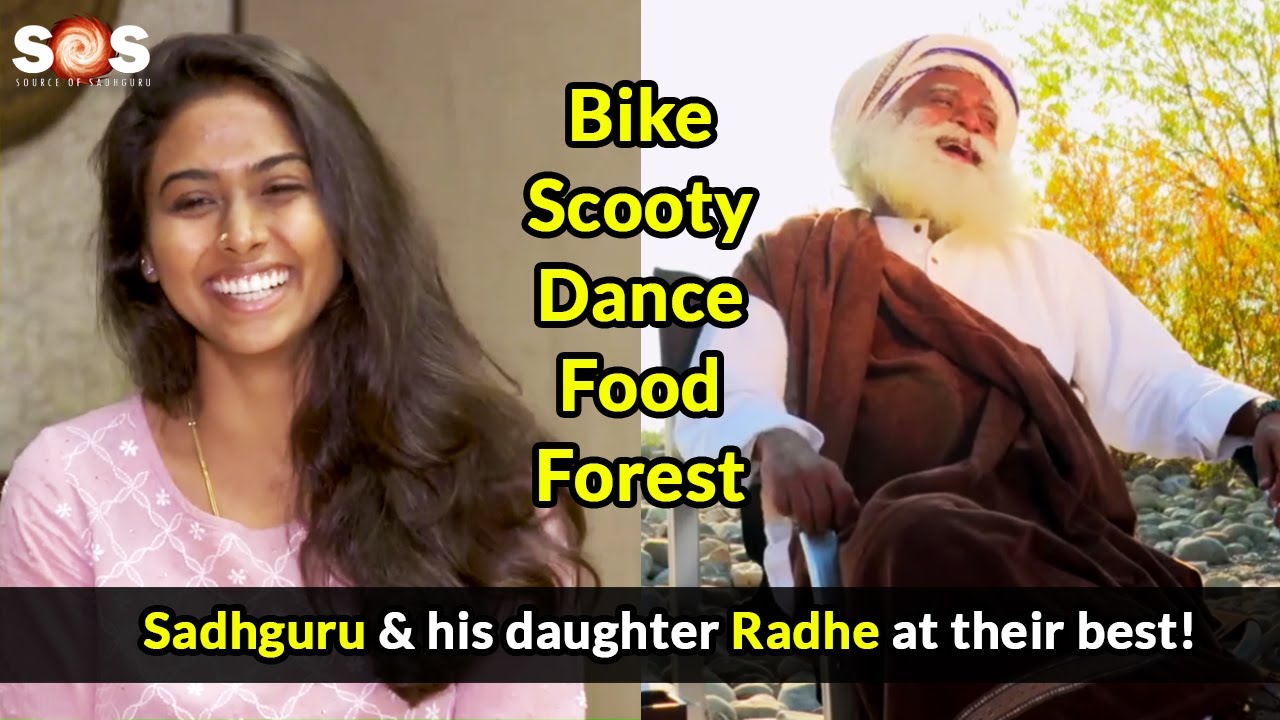 Radhe Catches Up With Sadhguru - A Sweet Chat of Sadhguru & His ...