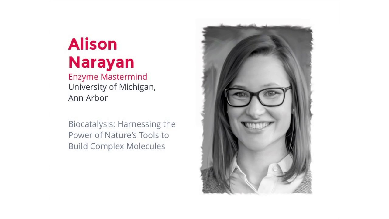 Alison Narayan, Enzyme Mastermind - YouTube