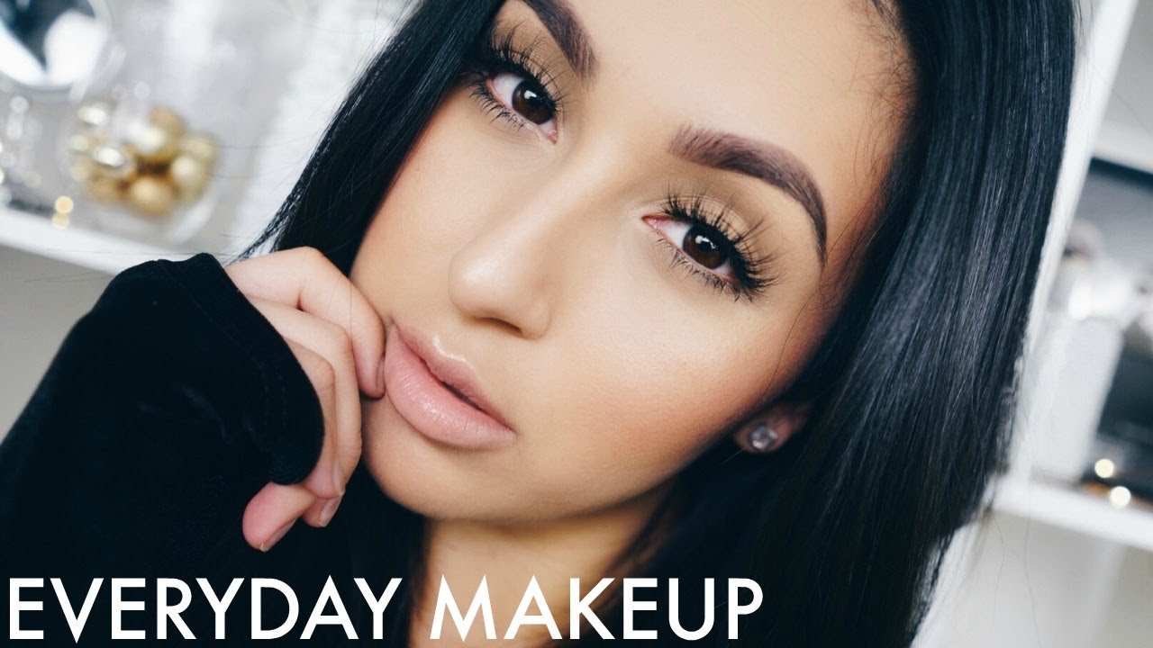 MY BASIC AF EVERYDAY MAKEUP TUTORIAL (MAINLY DRUGSTORE) - YouTube
