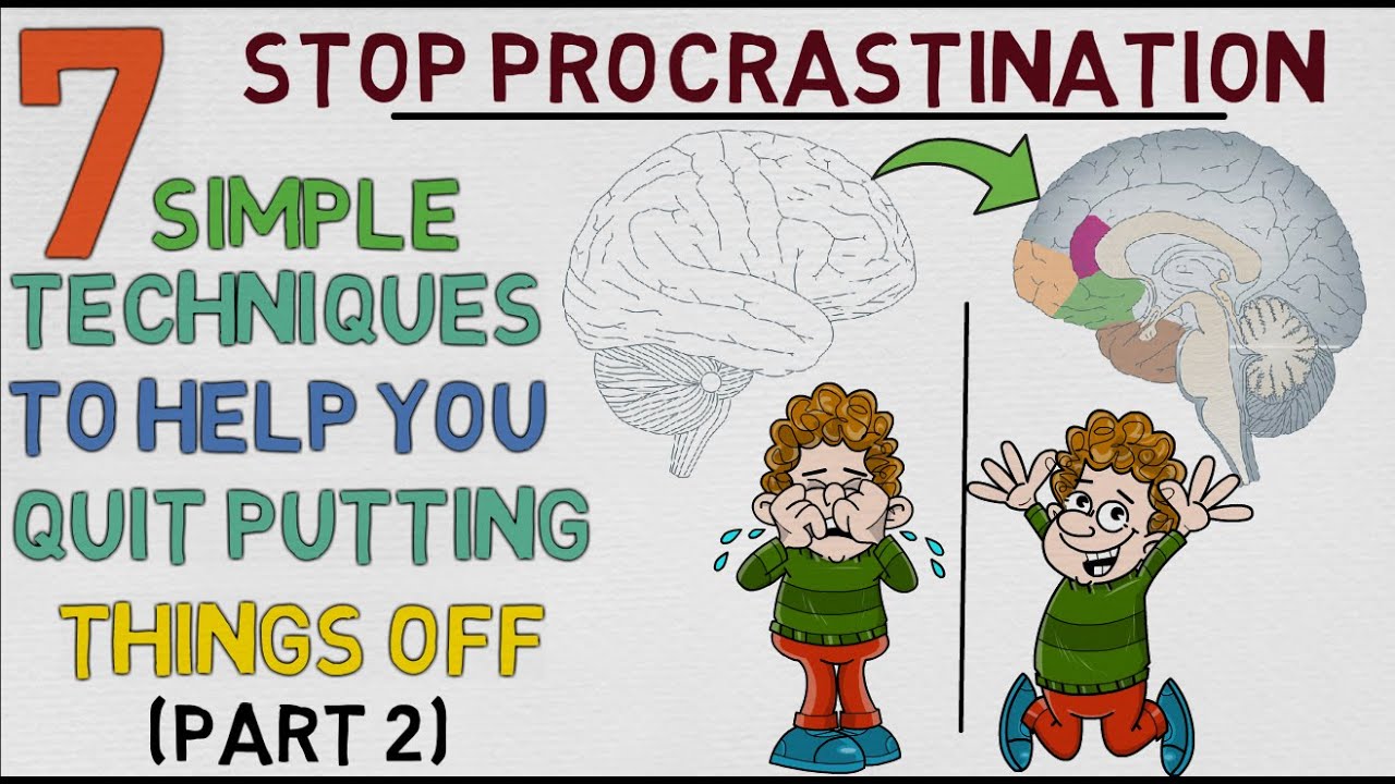 7 Simple techniques to help you quit putting things off ...