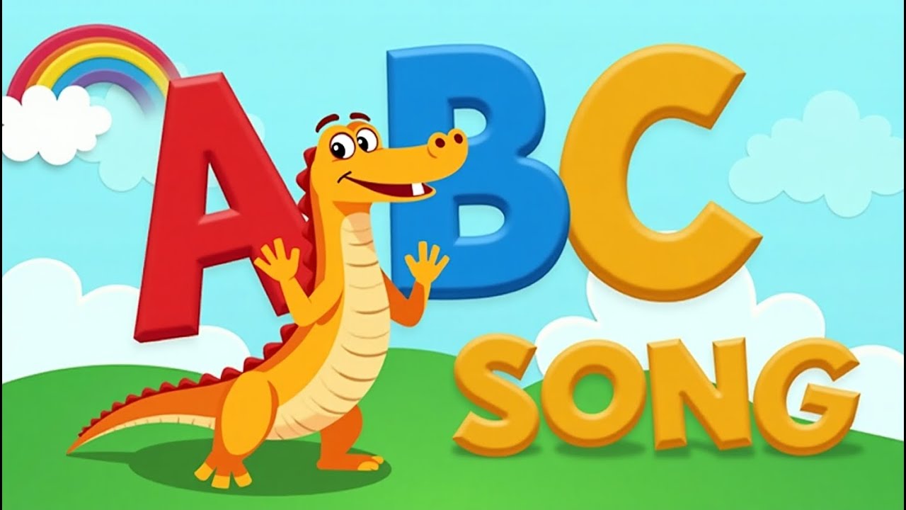 Animal ABC Song 🐾 | Learn Alphabet with Cute 3D Animals | Songs for ...