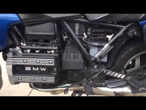 92 BMW K75 - YouTube