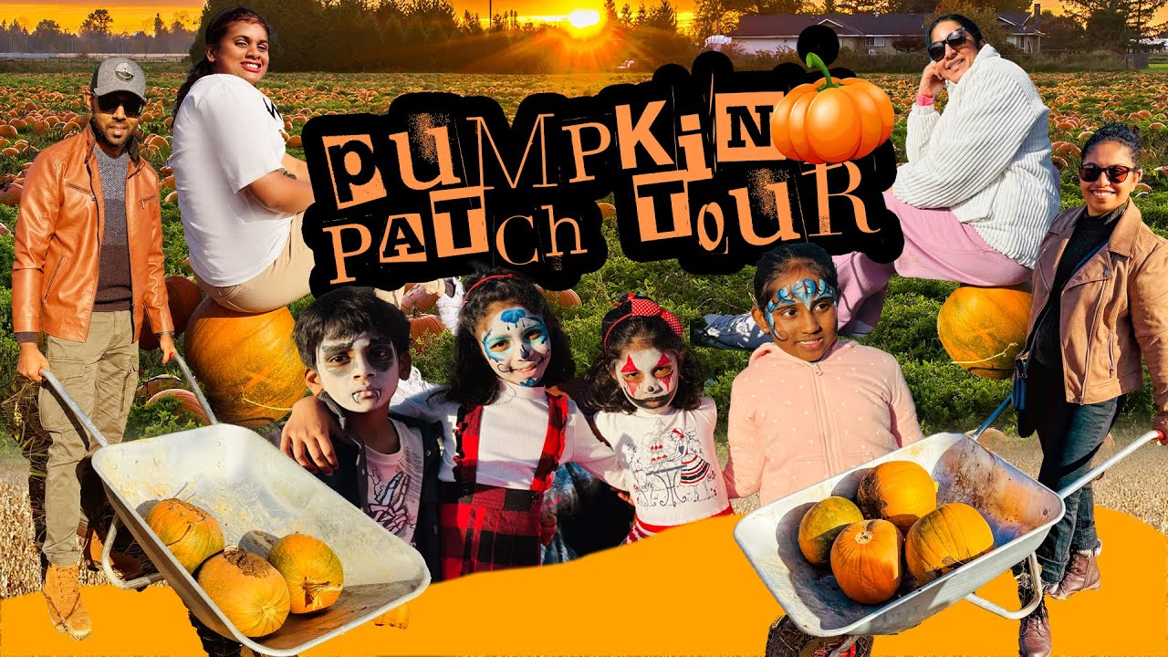 Pumpkin Patch Tour ~ United Kingdom ~ South Wales ~ Family Trip - YouTube