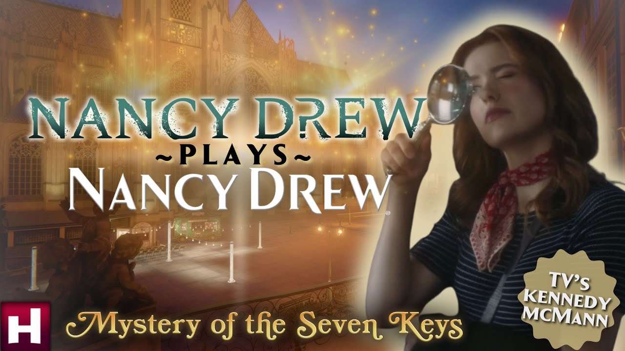 nancy drew plays nancy drew: mystery of the seven keys [PART 4] - YouTube
