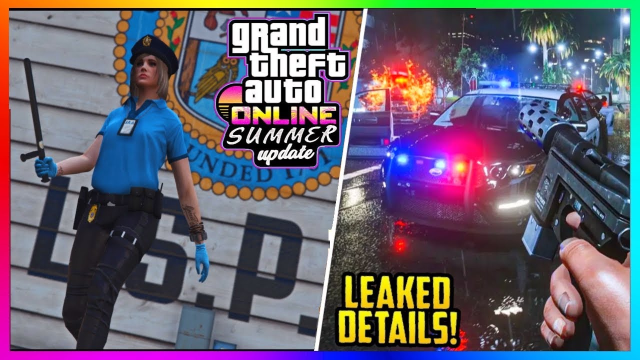 GTA 5 NEW SUMMER DLC WEAPONS 2025, Police Outfits, COP Cars, GTA 6 ...