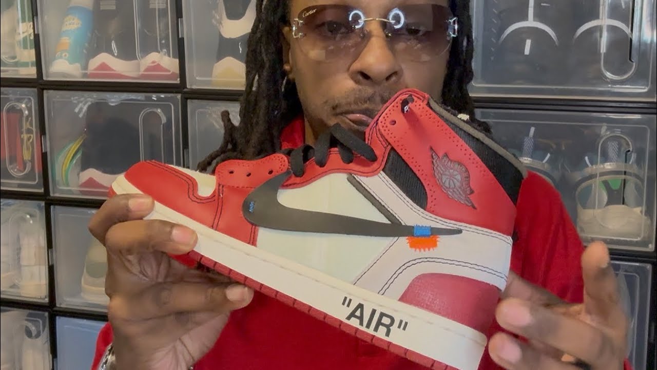 🛑🥶OFF WHITE "CHICAGO" Jordan 1. How they holding up PART 19!! + Sizing ...