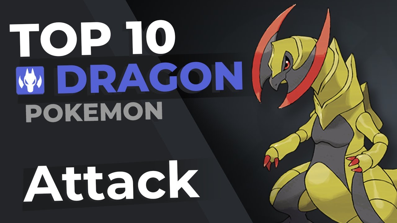 Top 10 Dragon Pokemon - Highest Attack - YouTube