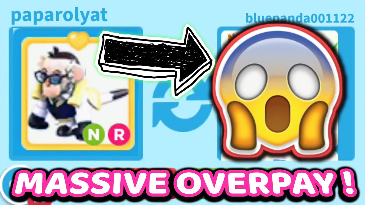 MASSIVE OVERPAY ! For My NEON PREPPY CAPUCHIN in ADOPT ME! #adoptme ...