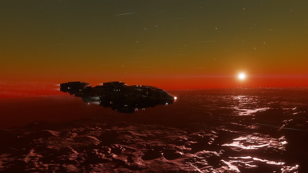 Colonization Building in my Clipper! - Elite Dangerous - YouTube