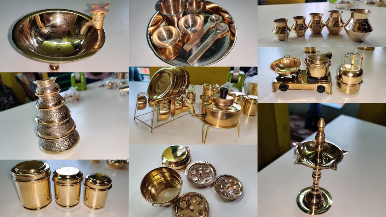 30rs Onwards Brass Miniature Collections / Unique and latest Brass ...