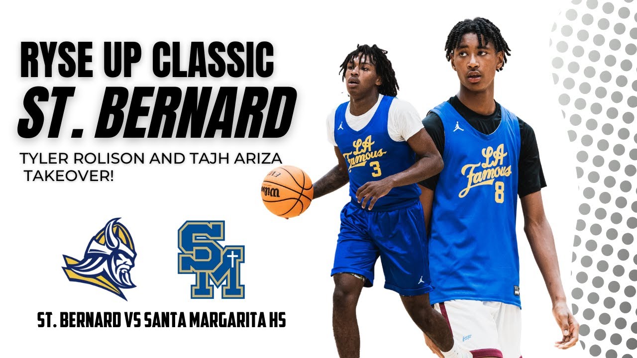 Tyler Rolison and St. Bernard HS take on Santa Margarita HS at the Ryse ...