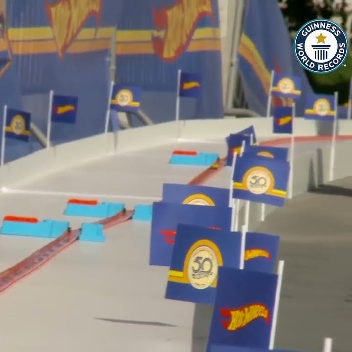 Guinness World Record Worlds longest Hot Wheels track #diecasttoys # ...