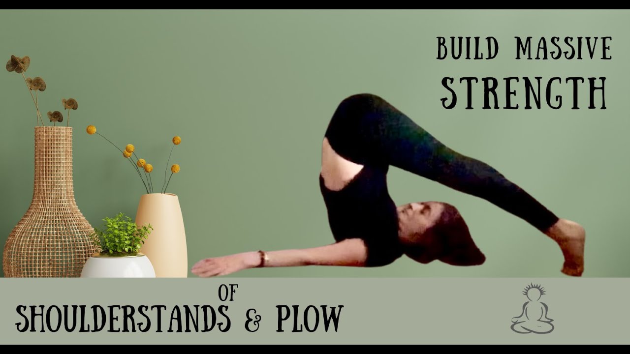 Graceful Shoulderstand Flow for Feminine Strength: Start Today! - YouTube