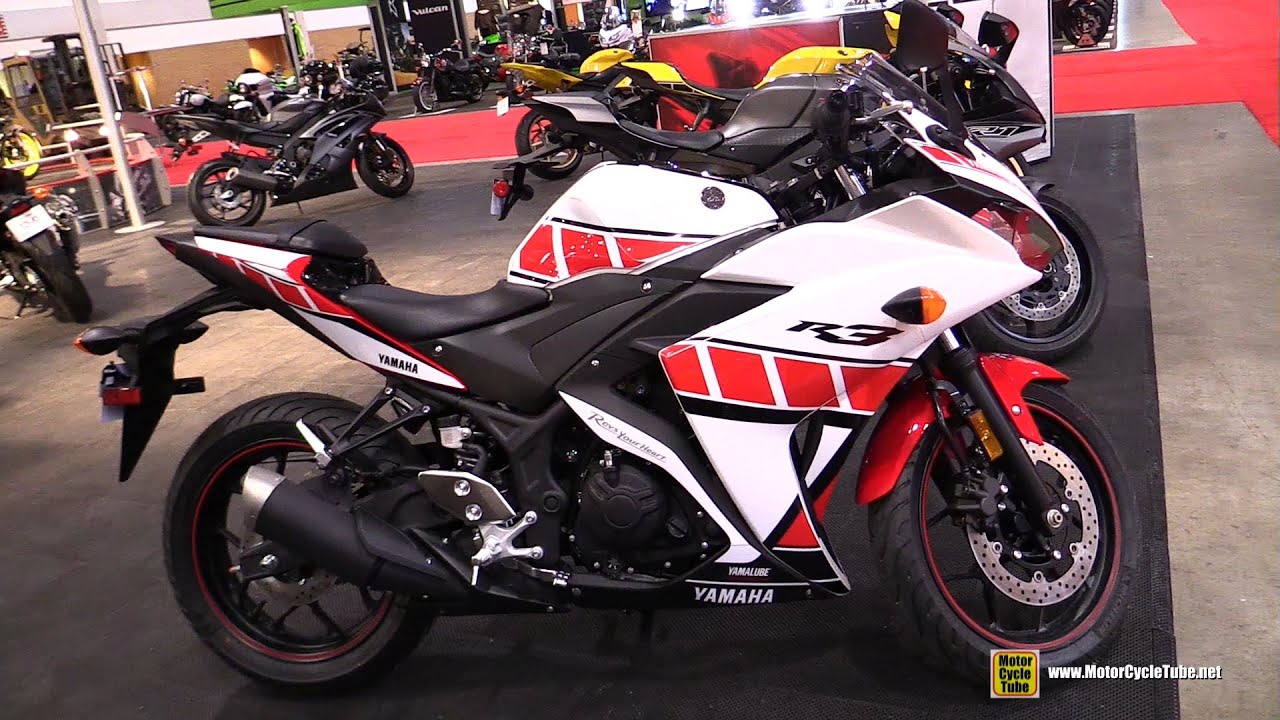 2016 Yamaha R3 - Walkaround - 2016 Toronto Motorcycle Show - YouTube
