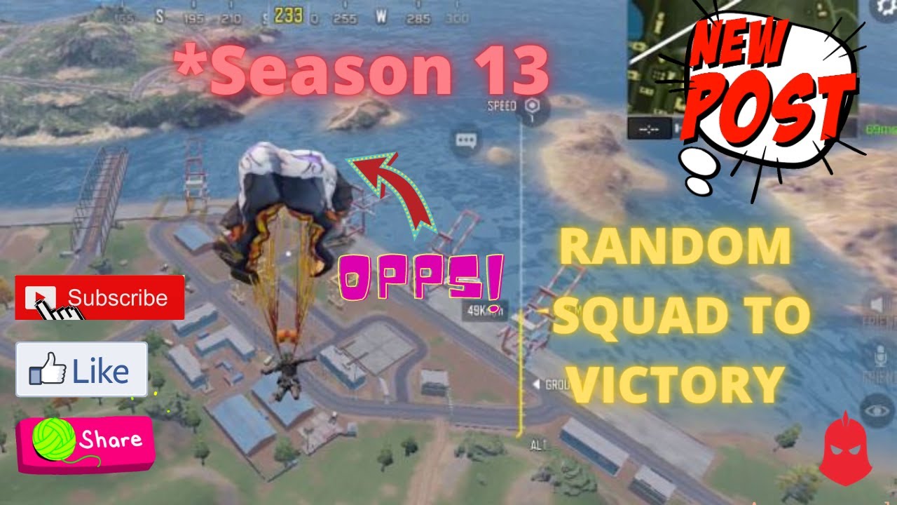 #CODM #AnonymousPlayer CARRYING A RANDOM SQUAD TO VICTORY IN COD MOBILE ...