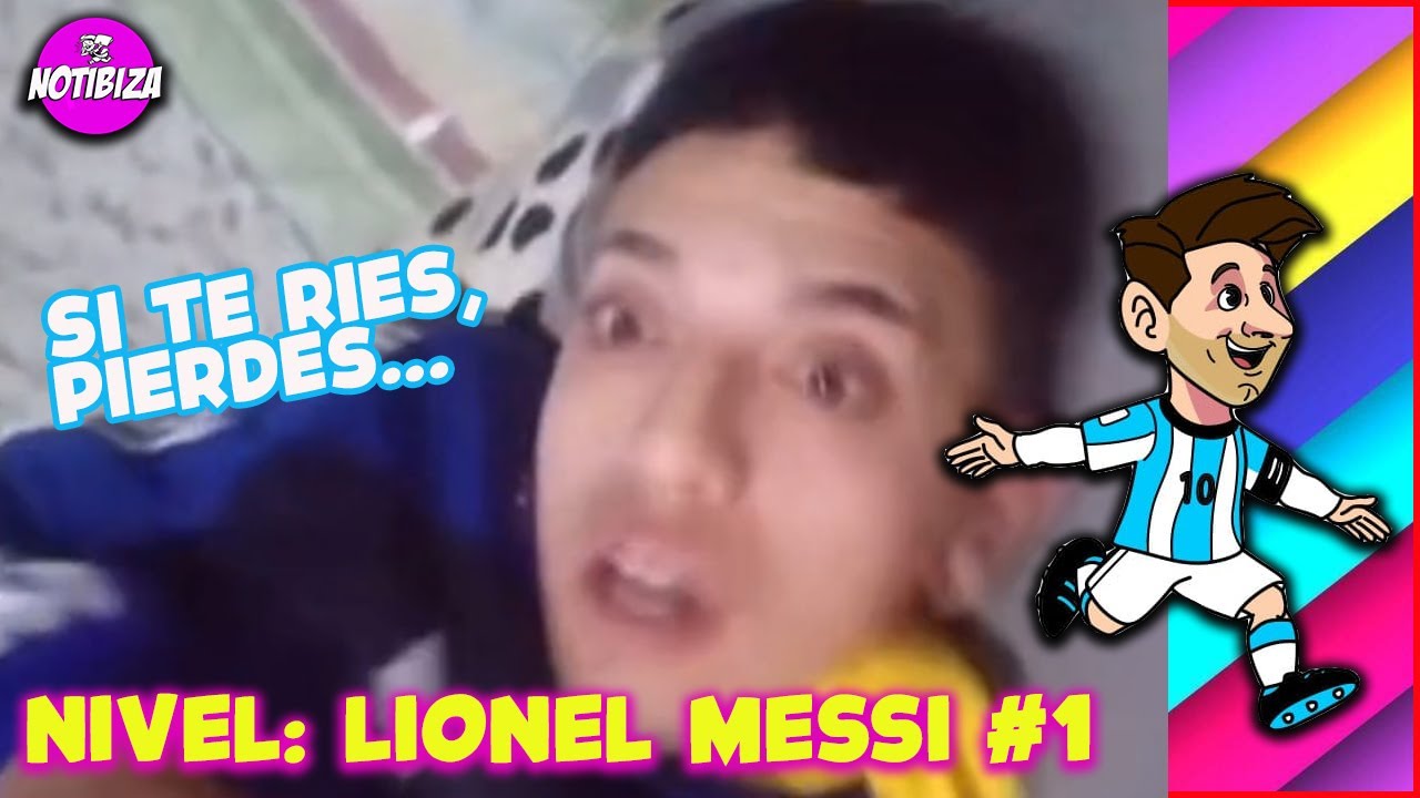 SI TE RÍES PIERDES NIVEL LIONEL MESSI 😎 [99,99% IMPOSIBLE NO REÍRSE] 😅 ...