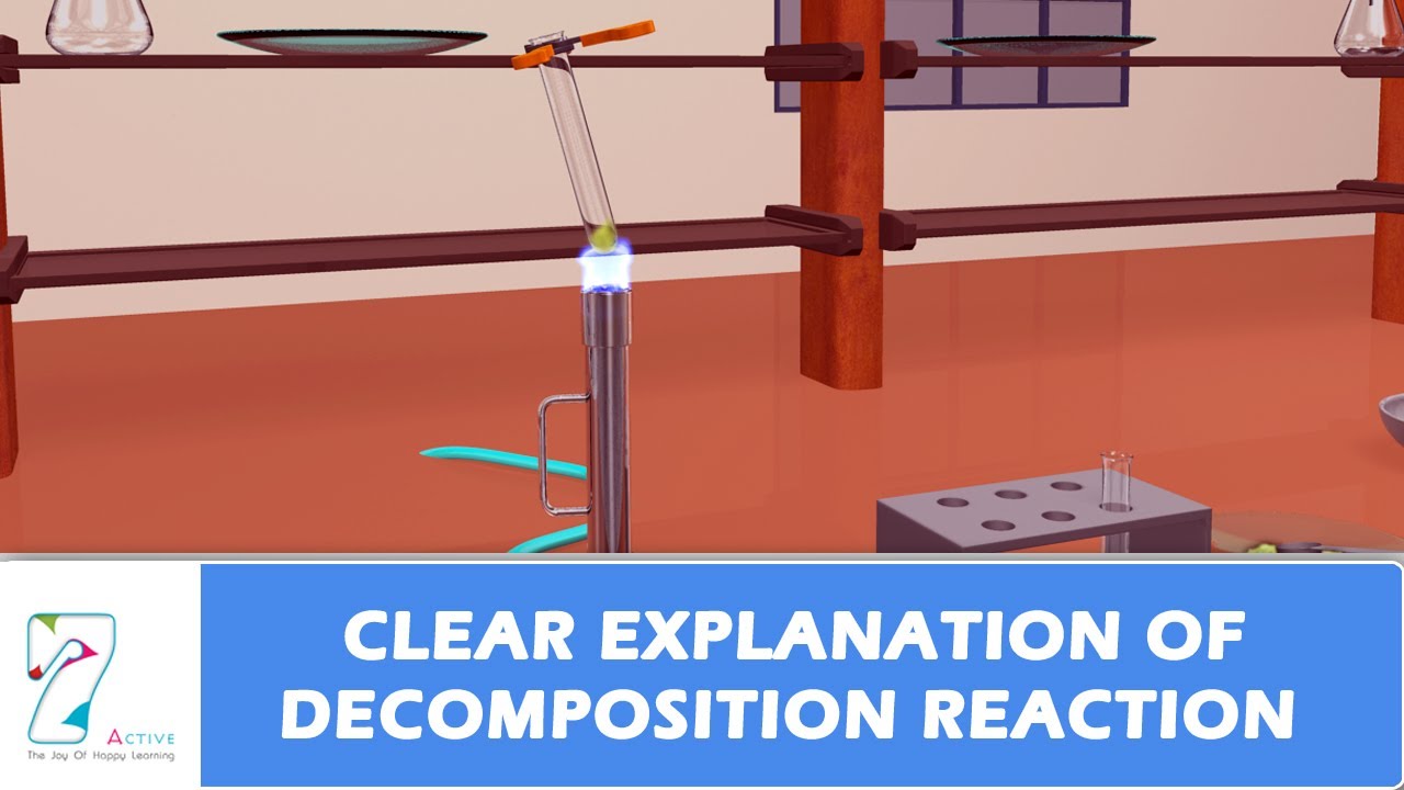 Decomposition reaction - YouTube