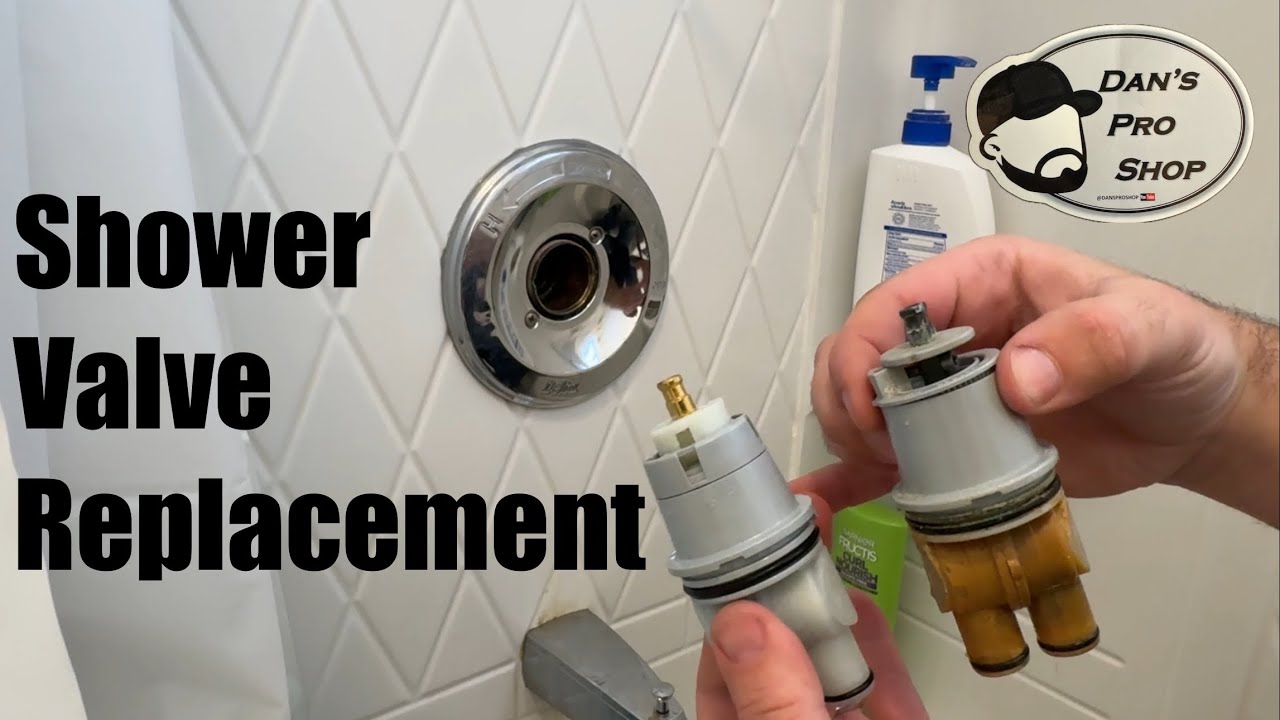 How to change a shower valve cartridge! DIY - YouTube