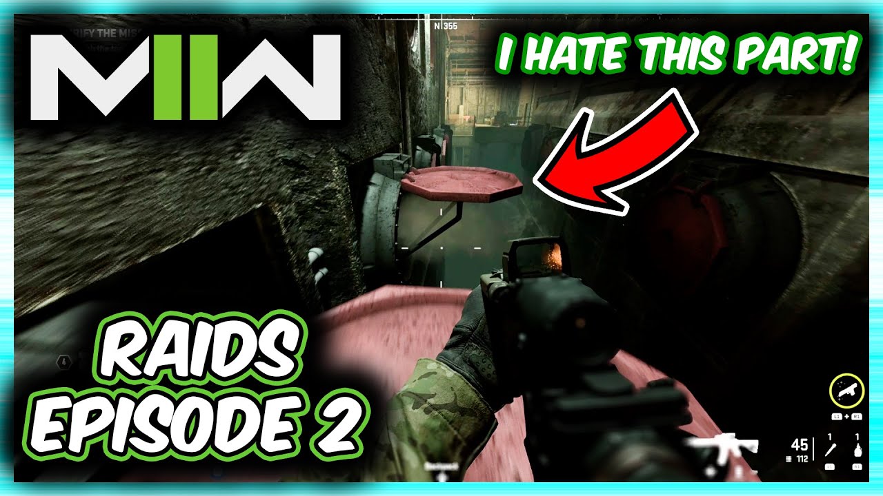 Modern Warfare 2 raid episode 2 walkthrough (I HATE THIS PART) - YouTube