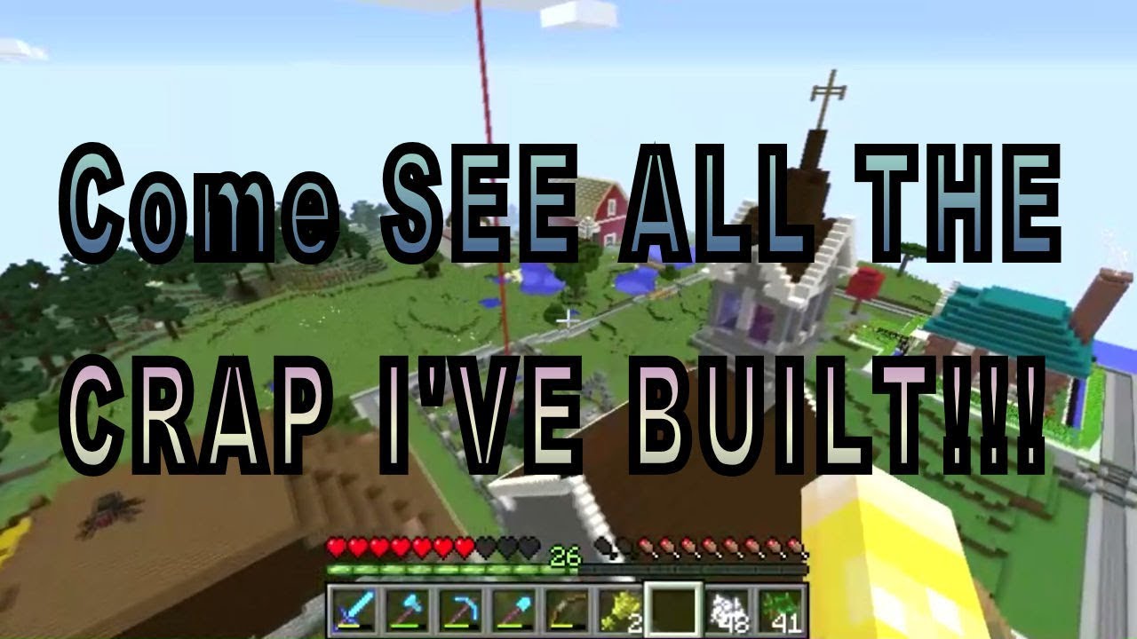 Autcraft Server Minecraft Tour Of All My Builds! - YouTube