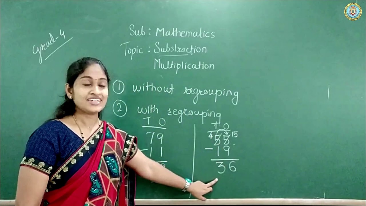 Bridge Course : Grade 4 - Mathematics - Subtraction and Multiplication ...