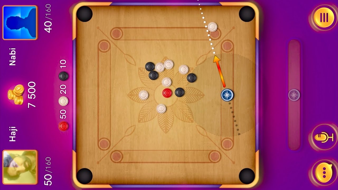 Online Carrom Board Game | Carrom Pool | Carrom Board Gameplay #36 ...