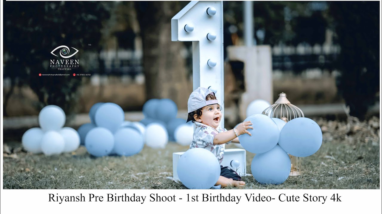 Pre - Birthday Shoot || baby Shoot || Riyansh || Naveen Photography ...