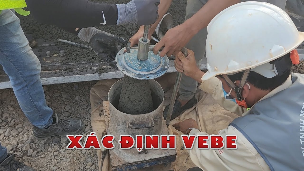 Thí nghiệm xác định độ cứng của hỗn hợp BÊ TÔNG CỨNG bằng thiết bị Vebe - YouTube