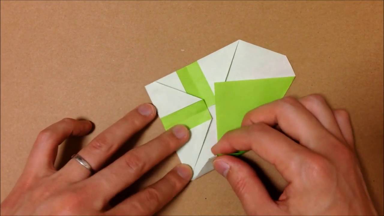 origami number 「4 」｜数字折り紙 「4 」 折り方 - YouTube
