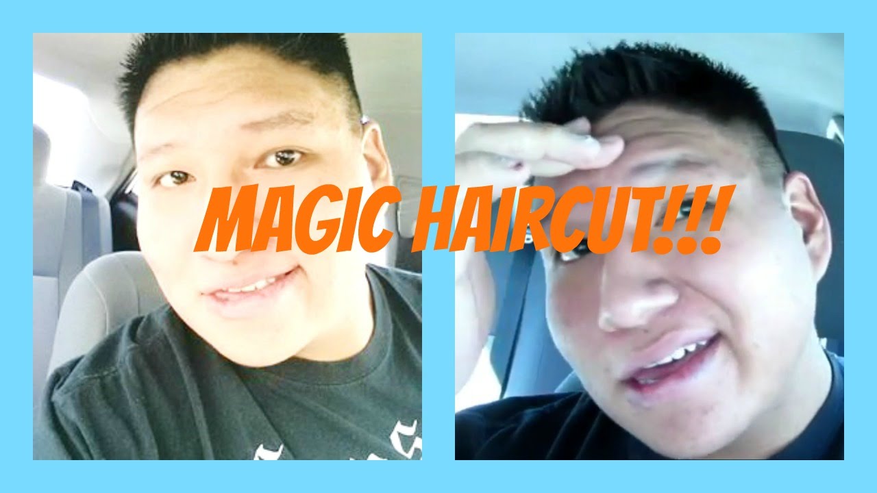 MAGIC HAIRCUT!!! - YouTube