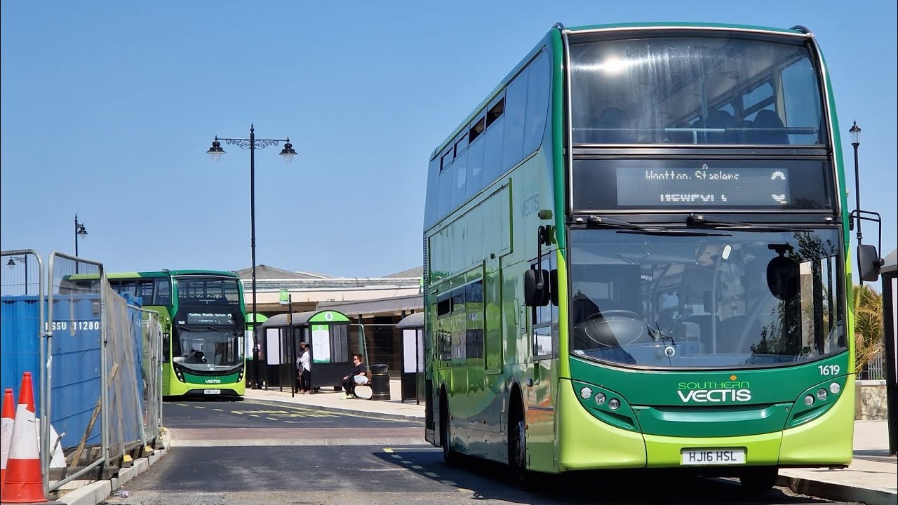 Onboard Southern Vectis Bus 1619 - YouTube