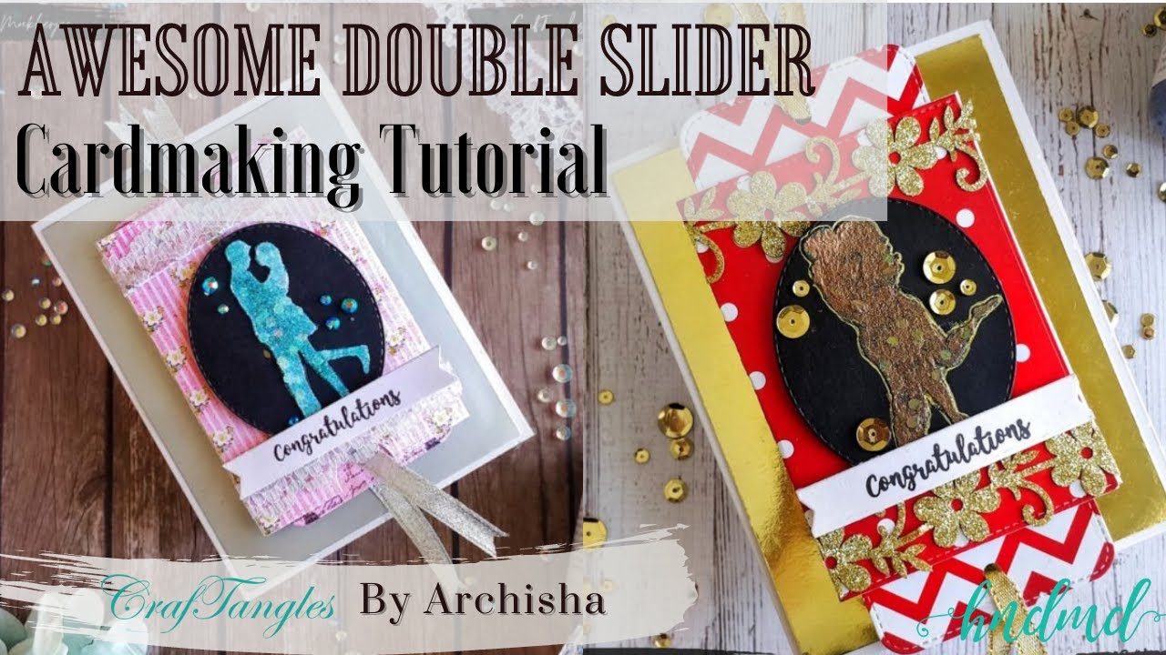Awesome Two Double Slider Cards for Couples - YouTube