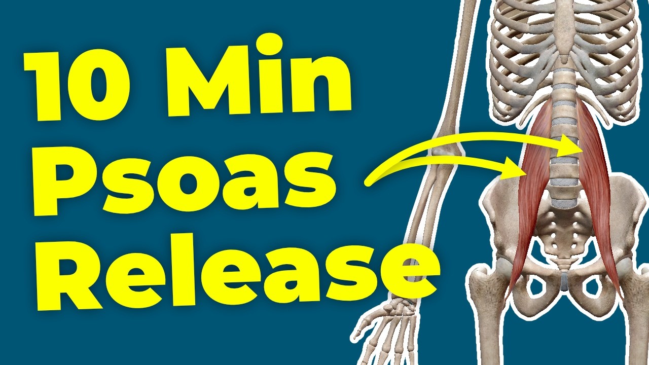 How To Relax Your Psoas Fast (No Stretching) - YouTube