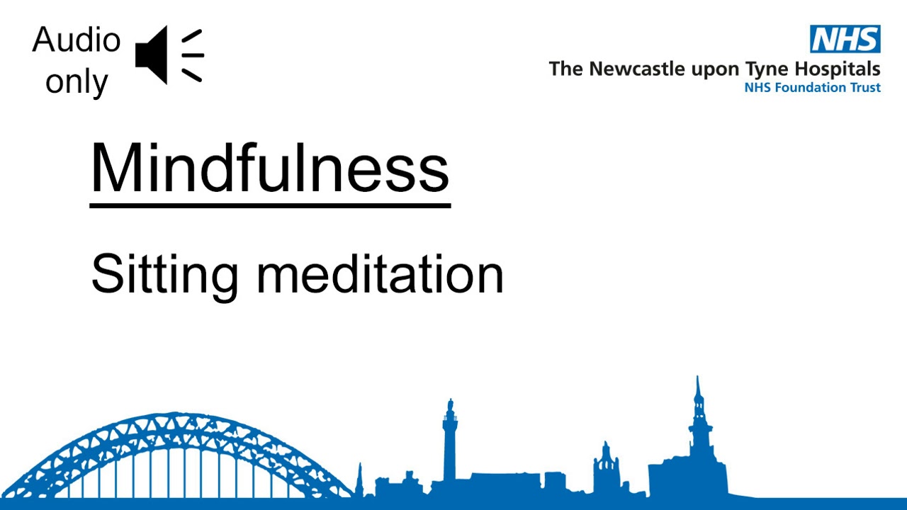 Mindfulness - Sitting meditation - awareness of sounds, thoughts and ...