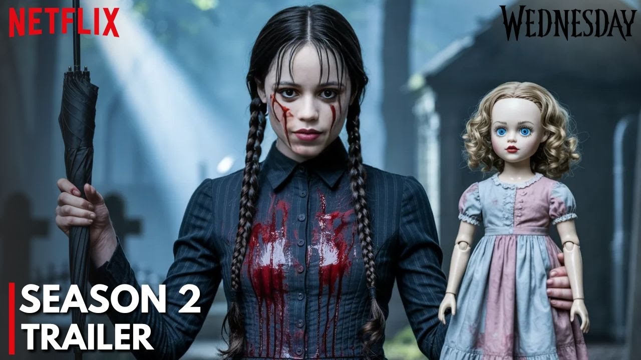 Wednesday Addams Season 2 Official Trailer | Release Date | Netflix ...