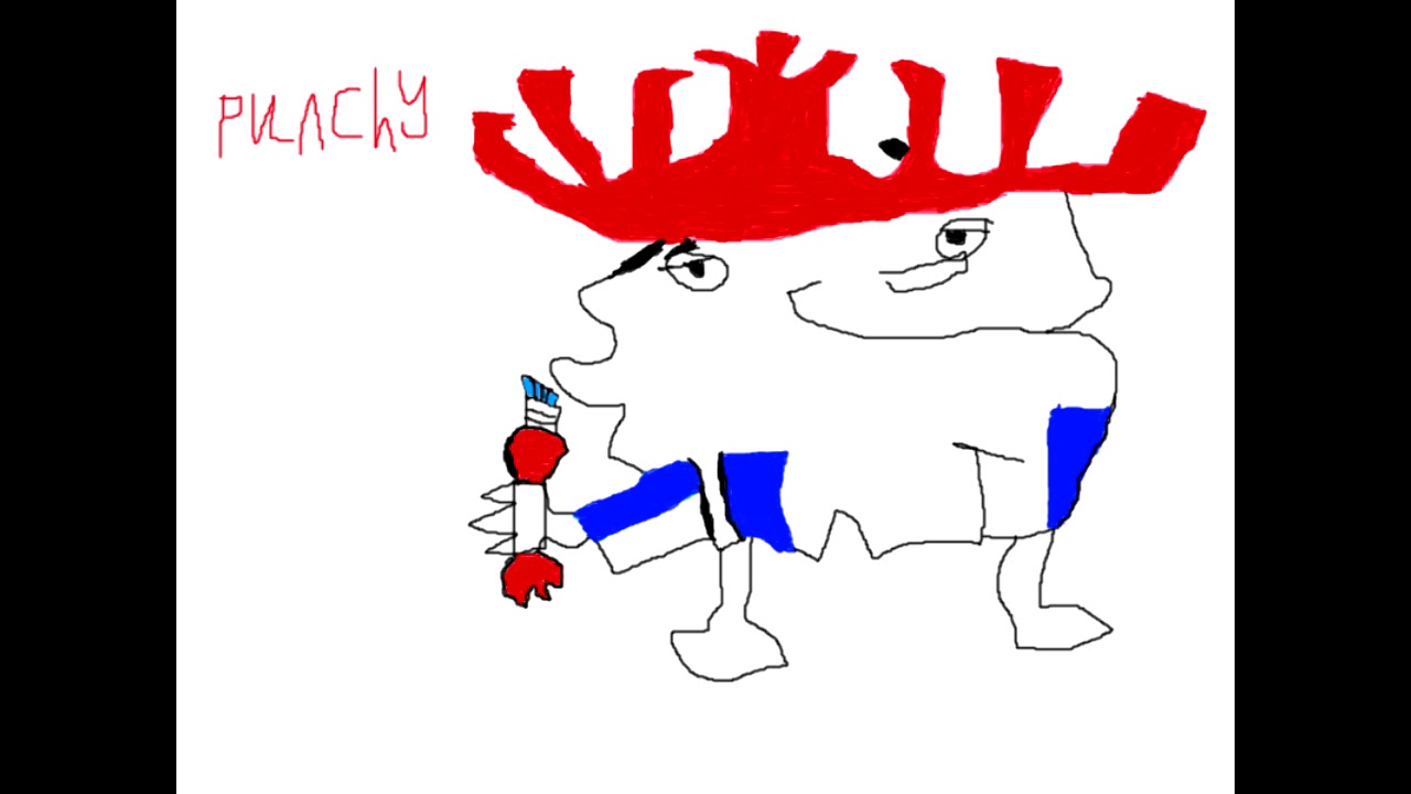Punchy The Hawaiian Punch mascot Paint.Net Drawing - YouTube