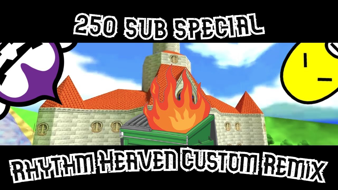 Mario 64 Staff Roll - Rhythm Heaven Custom Remix - 250 Sub Special ...