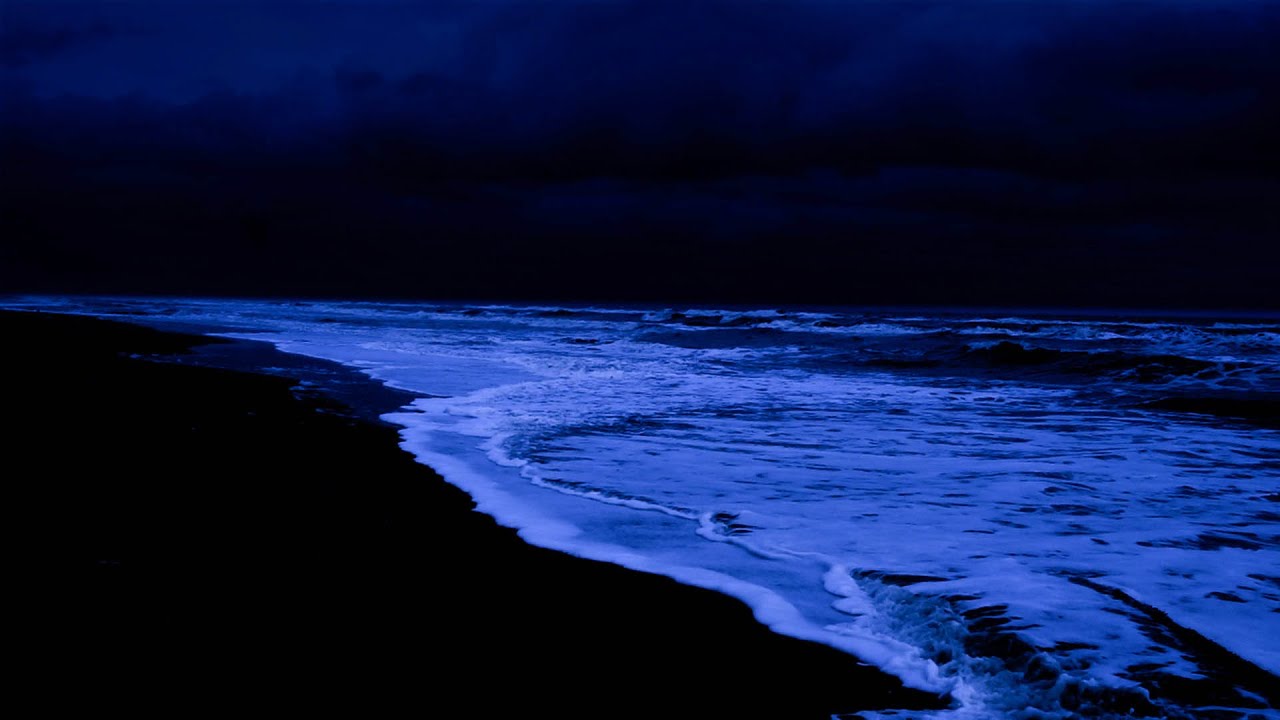 Relax Deep Sleep with Ocean Sounds at Night - Healing Sounds that ...