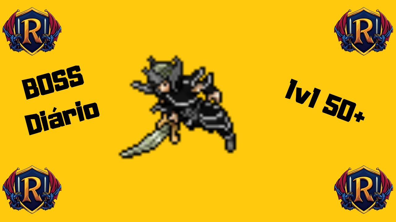 DRAEDHELQUEN (DAILY BOSS!) | Rookgaardian | Rookgaard Tibia Otserv ...