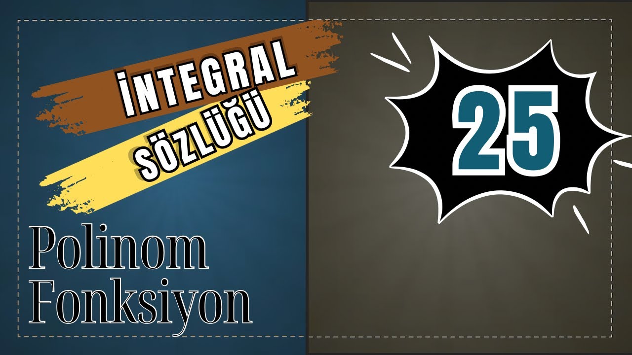 Integral x 1 2 Dx Soru z m YouTube