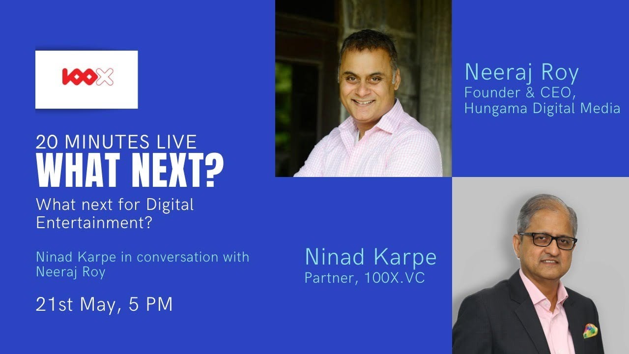 20 Minutes Live with Neeraj Roy - YouTube