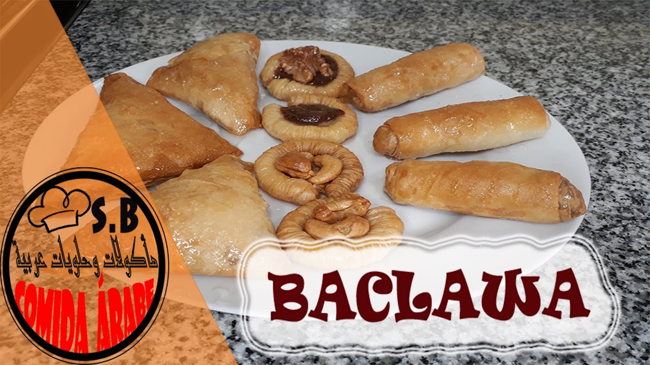 cómo hacer baklawa postre árabe en diferentes formas... Comida árabe ...