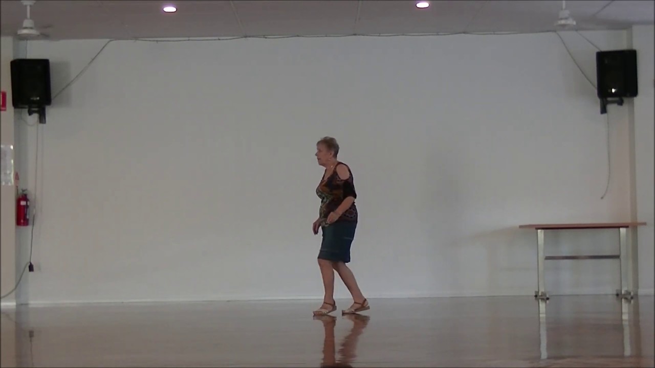 Through The Night line dance - YouTube