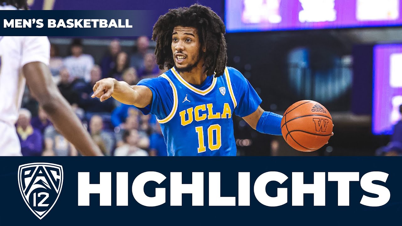 No. 11 UCLA vs. Washington | Game Highlights | NCAA Men's Basketball ...