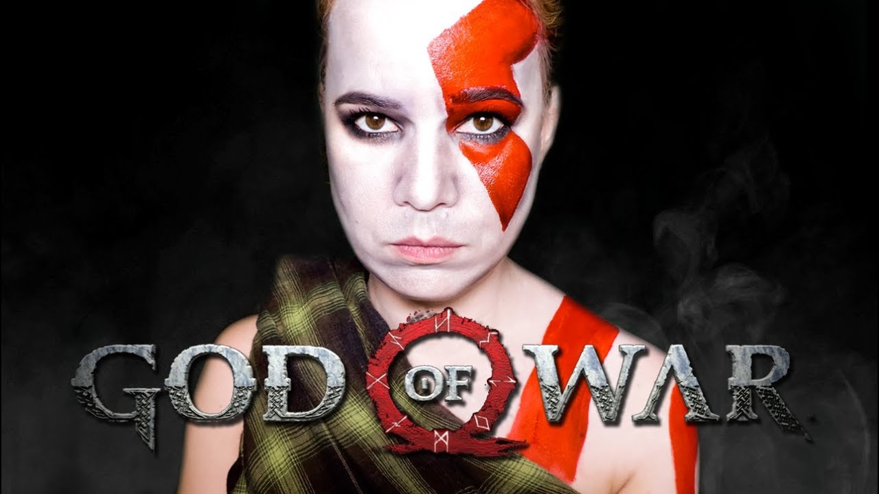 KRATOS MAKEUP - GOD OF WAR | MAQUIAGEM KRATOS - FEAT LÉO VIEIRA - YouTube