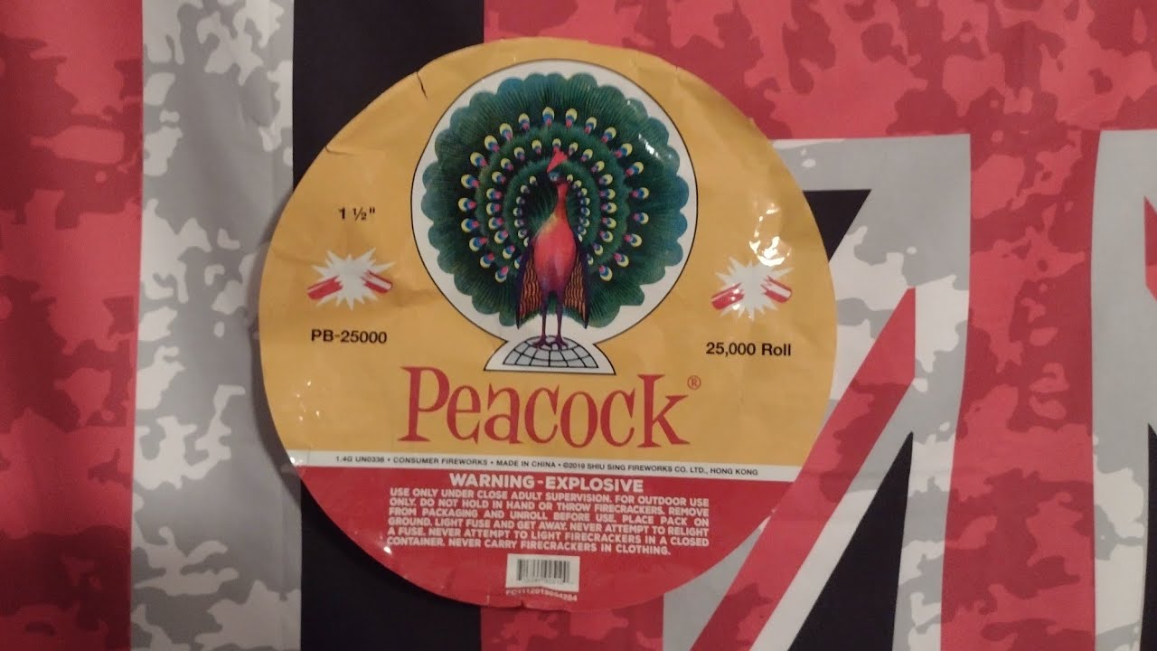 original version uncut , 25k peacock celebration firecracker string ...