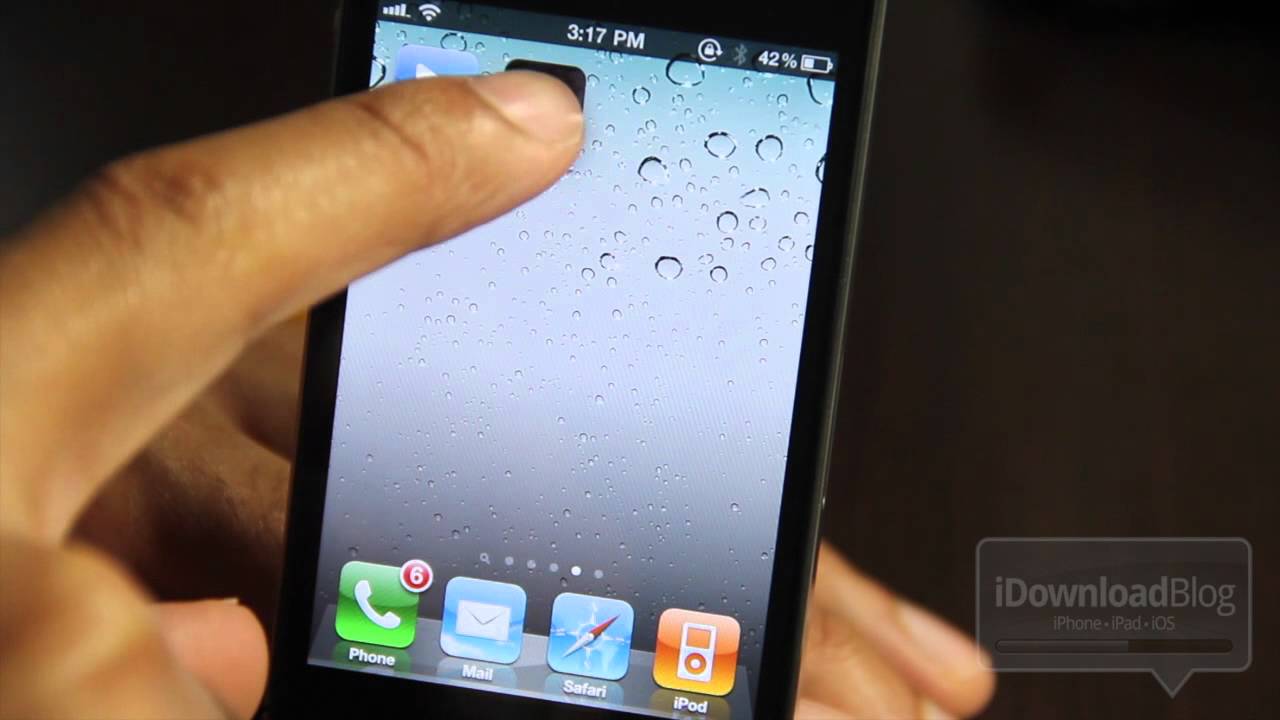 'SBMusic' Adds iPod Playlist Shortcuts Directly to SpringBoard - YouTube