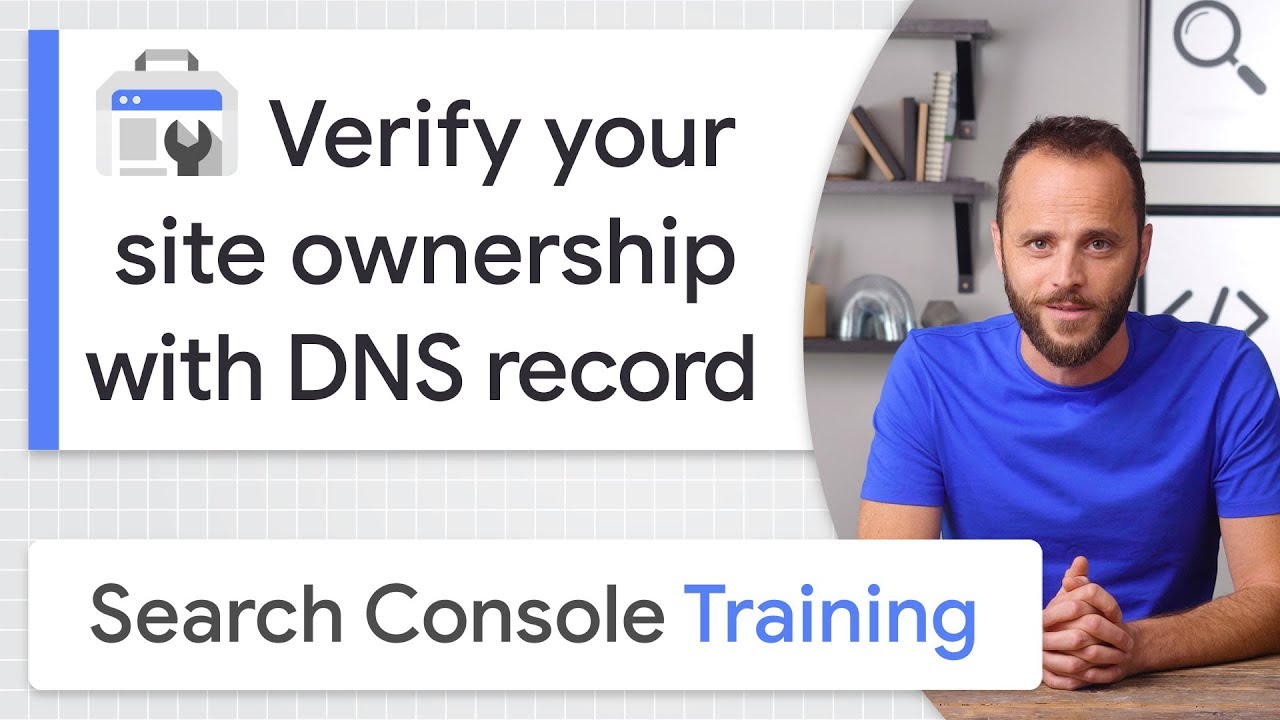 DNS record for site ownership verification - Google Search Console ...