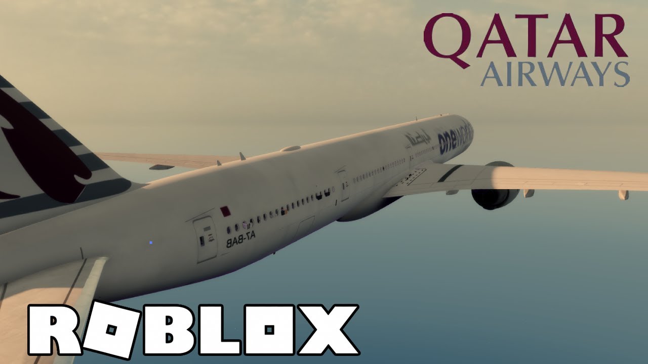 Flying with Qatar Airways on Roblox I Qartar Airways I ROBLOX - YouTube